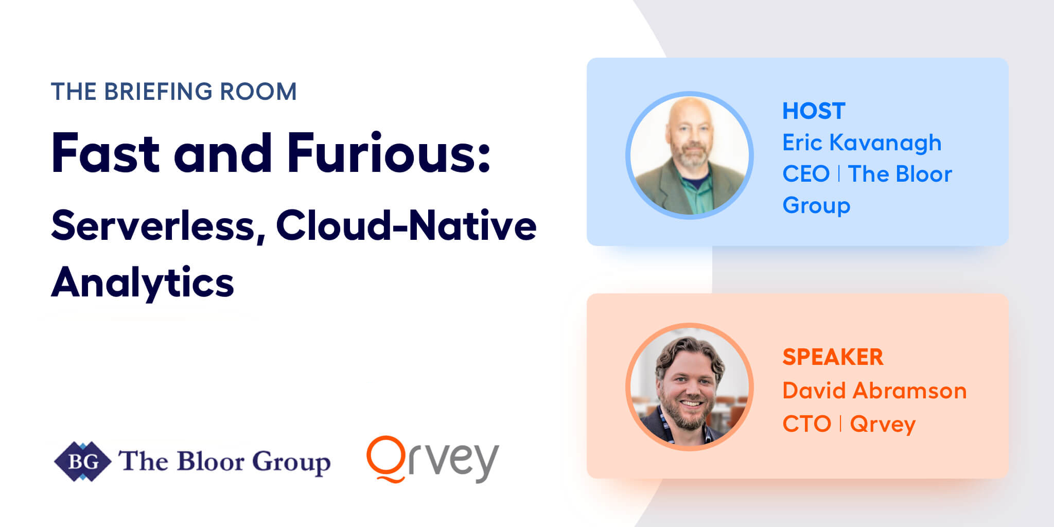 Webinar on Demand: Serverless, Cloud-Native Analytics | Qrvey